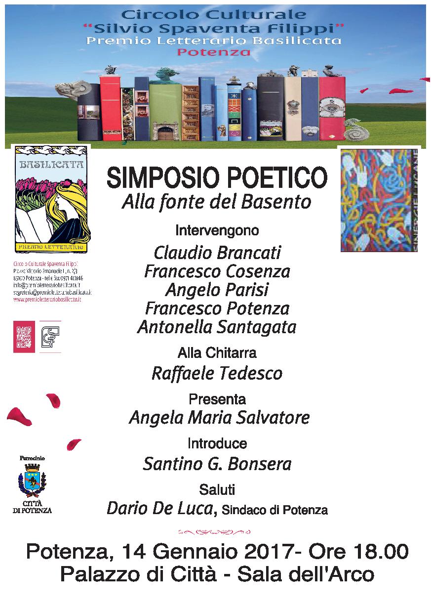 SIMPOSIO POETICO ALLA FONTE DEL BASENTO - Premio Letterario Basilicata